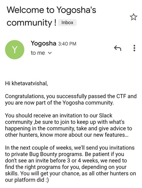 Vishal Khetavat On Linkedin Cyber Cybersecurity Yogosha Bugbounty