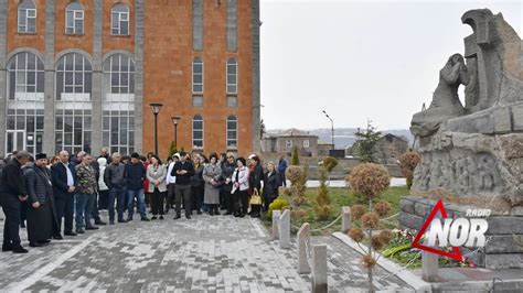 Память о жертвах геноцида армян Ниноцминда отдает дань уважения Муниципалитет