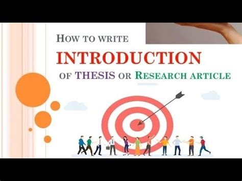 How To Write Introduction Of Thesis And Research Papers YouTube How To Write Introduction Of Thesis And Research Papers YouTube
