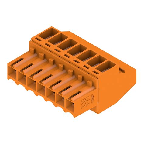Weidmuller Pcb Terminals And Connectors Pcb Plug In Connector Wire Connection 3 50 Mm Number