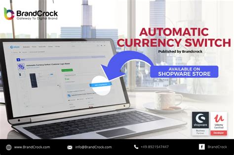 shopware 6 plugin automatic currency switch brandcrock