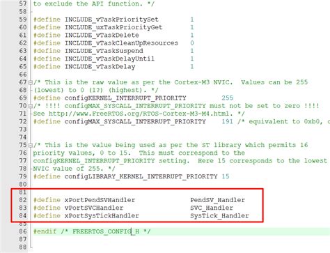 Stm32 Freertos的详细配置 Ydamooc