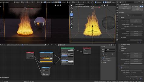 how to realistic fire in blender 2 8 eevee cycles particles and