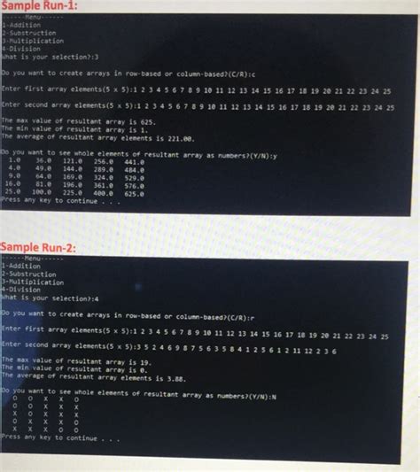 Solved Write A C Program To Make Some Calculations With Chegg