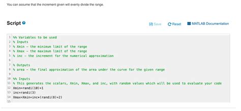 Solved Numerical Integration Constant Increment My