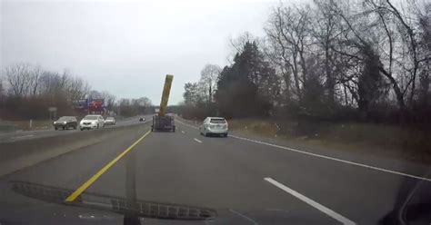 Man Nearly Gets Final Destination Ed After Driver Fails To Secure His Load EBaum S World