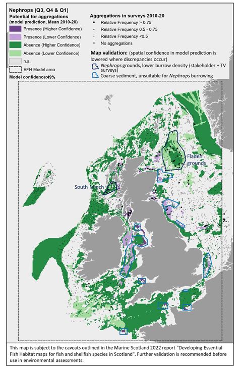 Results Developing Essential Fish Habitat Maps Report Gov Scot