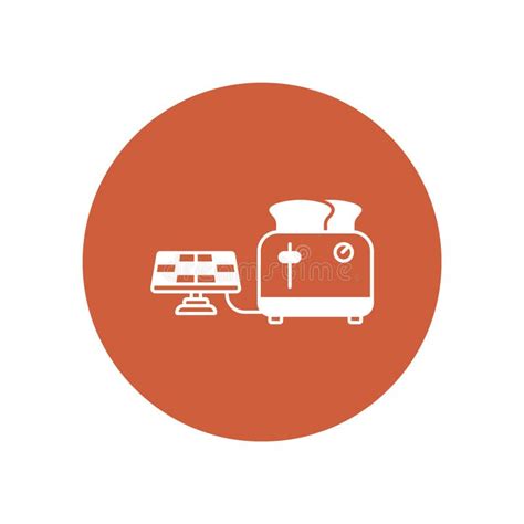 electric toaster vector icon which can easily modify or edit stock