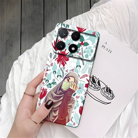 Jual Softcase Procamera POCO X6 PRO Silikon Terbaru HNGGR72 Motif Hijabers Casing Lucu Casing