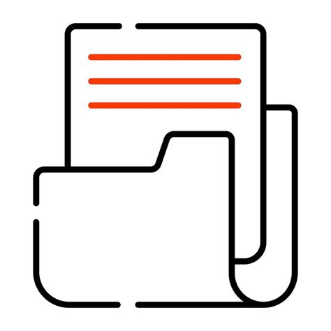Folder Portfolio Icon In Trendy Design 41014490 Vector Art At Vecteezy