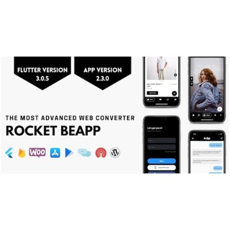Rocket Beapp Flutter Web Converter Digixcel