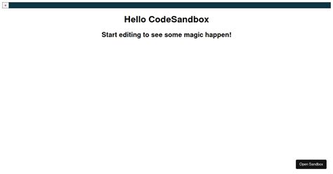 React Dropdown Hooks Codesandbox