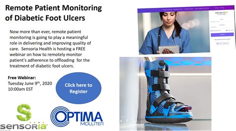 Webinar Remote Patient Monitoring Of Diabetic Foot Ulcers By Sensoria Health