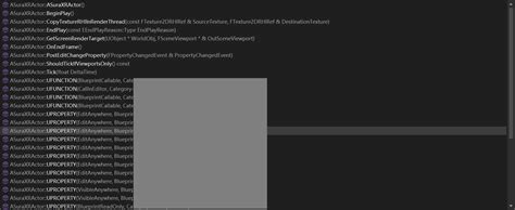 Not Support Unreal Engine Functions And Properties · Issue 7 · Aranhil
