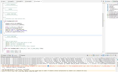 Issue With Touchpad Of Stm32f429 Discovery Board How To Lvgl Forum