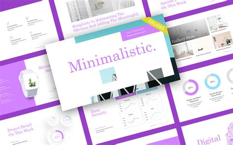 Minimalistic Modern Minimalist Google Slides Template