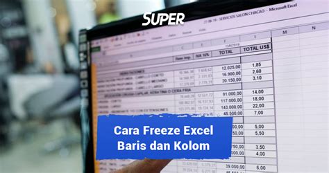 Cara Freeze Panes Di Excel Ternyata Gampang Banget