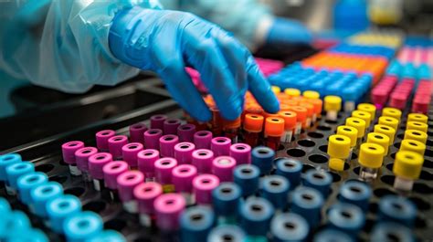 Free Laboratory Sample Sorting Photo Laboratory Technician Gloves Download At Stockcake
