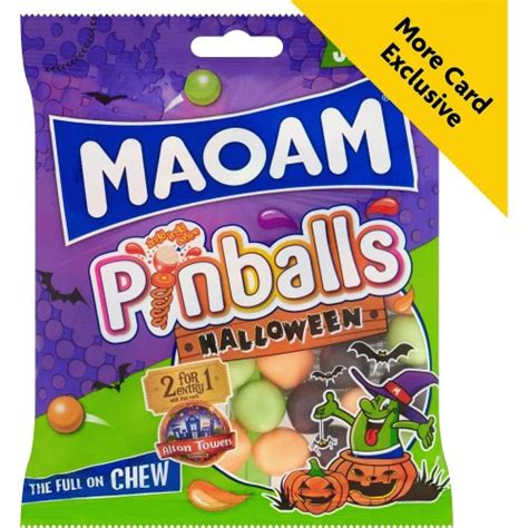 Maoam Pinballs Halloween Sweets Bag G Compare Prices Where To Buy Trolley Co Uk