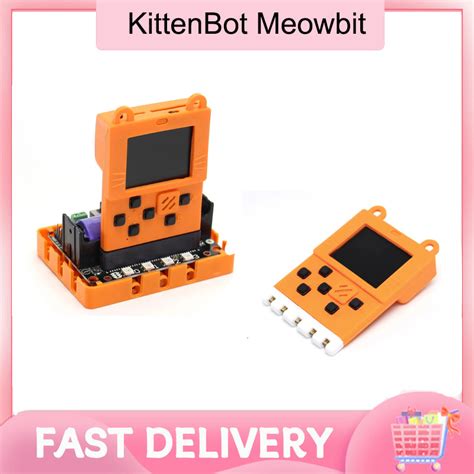 Jual Kittenbot Meowbit Codable Console For Microsoft Makecode Arcade Card Sized Ggraphical Retro