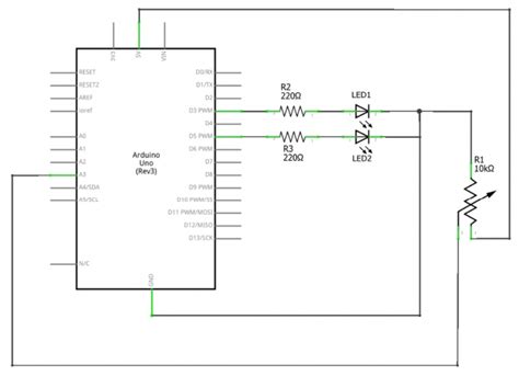 Arduino ile Potansiyometre ve Led Uygulaması Bilişim Programlama