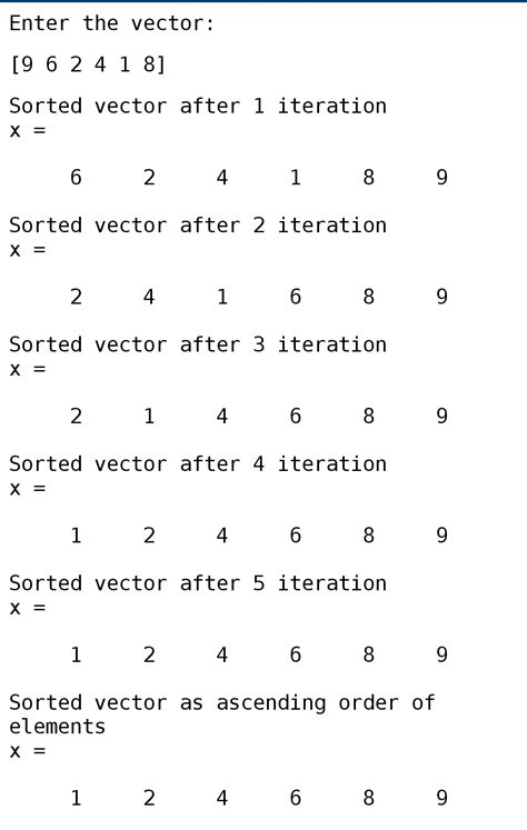 Solved In Matlab Write A Script That Will Sort The Elements Of A
