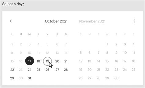 Forms Calendar Displaying Months But User Has To Select Only Day User Experience Stack
