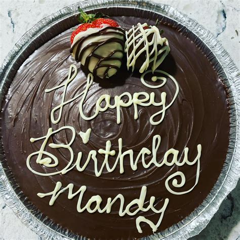 Happy Birthday Mandy Enjoy Your Cocoa Confectionery