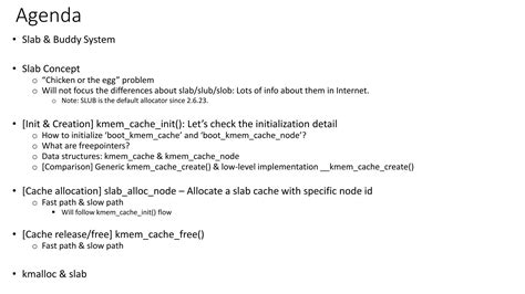 slab allocator in linux kernel pptx