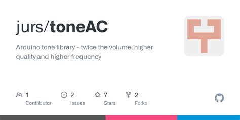 Github Jurstoneac Arduino Tone Library Twice The Volume Higher