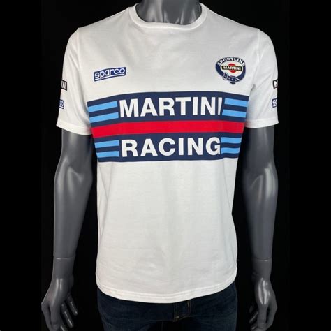 T Shirt Sparco Martini Racing White Men 01274mrbi