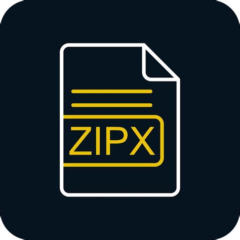 Zipx File Format Line Red Circle Icon 44191208 Vector Art At Vecteezy
