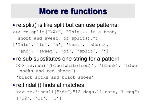 Ppt Python Regular Expressions Powerpoint Presentation Free Download