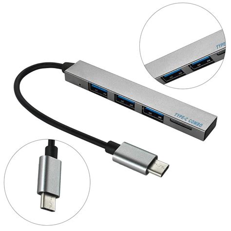 Type C Hub Docking Station Is Suitable For MacBook Grandado