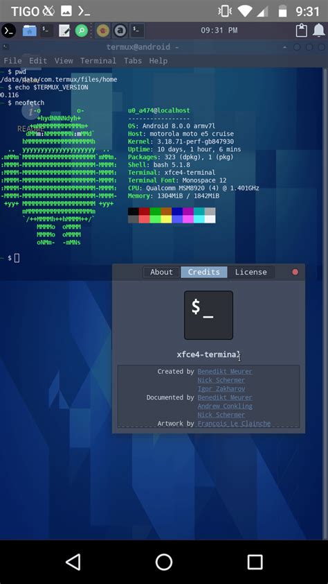 Showcase Termux Wayland Xfce4 X11 Repo Rtermux