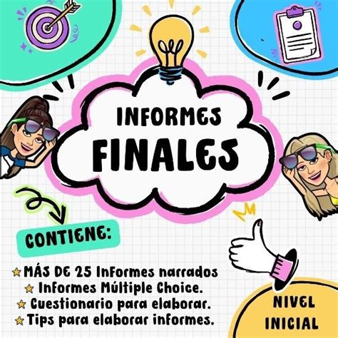 Nuevos Informes Finales Nivel Inicial Andamos Creando