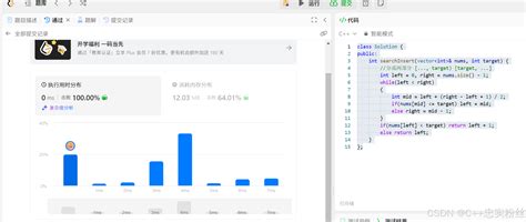 二分查找算法 搜索插入位置 EW帮帮网