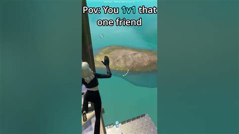 POV: You 1v1 that one friend #shorts #fortnite - YouTube