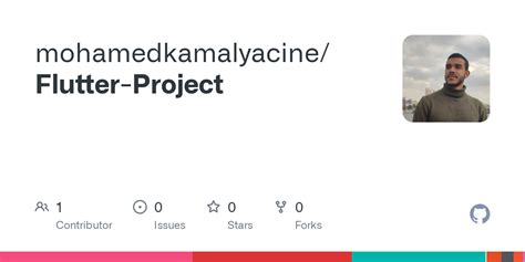 GitHub Mohamedkamalyacine Flutter Project