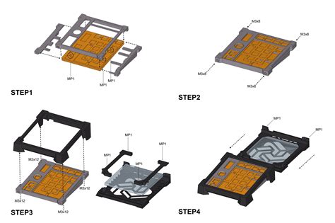 Murphpad Macro Pad 3d Printed Case Chonkpad Etsy Australia