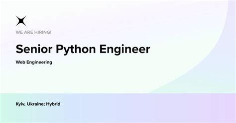 Yuliia Volkova On Linkedin Senior Python Engineer In Kyiv Ukraine