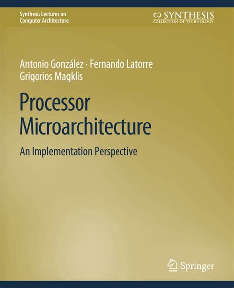 Synthesis Lectures On Computer Architecture Processor
