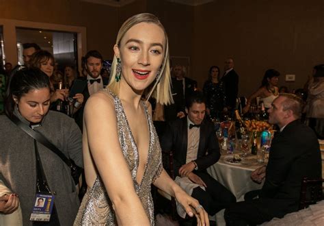 January Th Annual Golden Globe Awards Inside Srf Saoirse Ronan Fan Saoirse