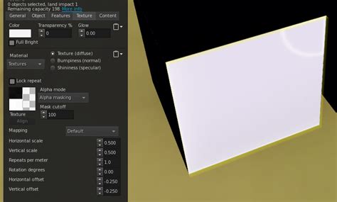 Make Texture Offsets Work The Same Way For Phong And PBR Textures Voters Second Life