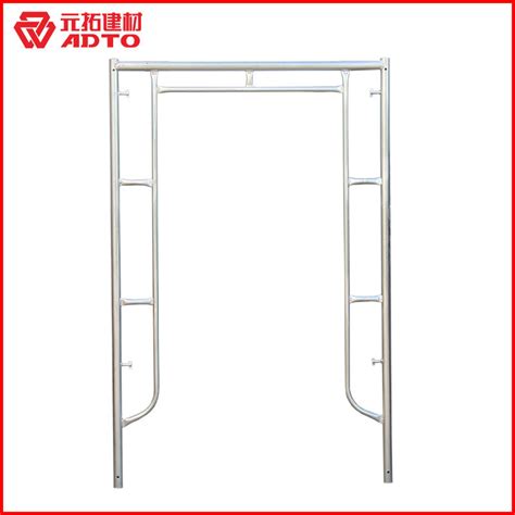 Metallic Andamio Ladder Type Frame Mason Scaffolding Steel H Scaffold System For Construction