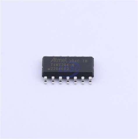 attiny204 ssnr microchip tech c2053197 lcsc electronics