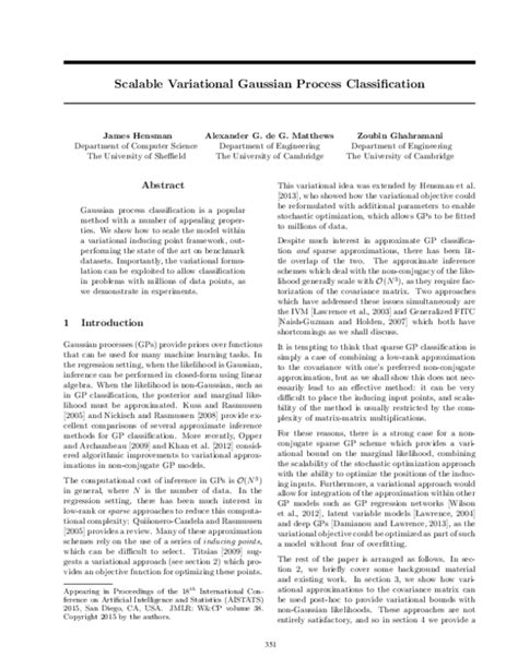 pdf scalable variational gaussian process classification