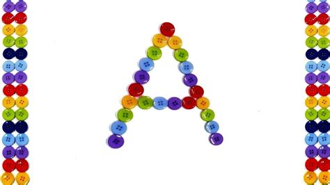 숫자놀이 단추로 알파벳을 만들어서 놀기 알파벳대문자 A부터 Z 까지 배우기아이들을 위한 알파벳놀이alphabet Song알파벳읽기 Youtube