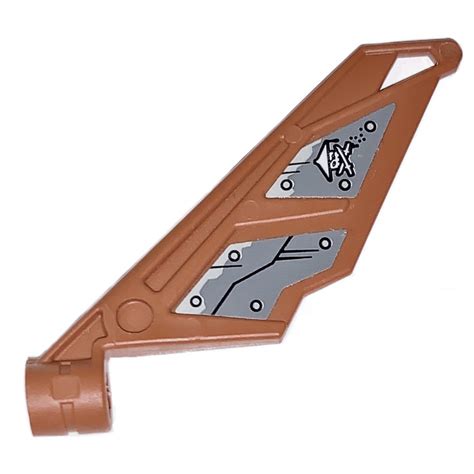 레고 날개 차축 구멍 Ninjago Symbols 오른쪽 측면 스티커 61800 Brick Owl LEGO 마켓플레이스