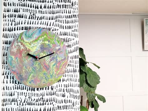 인테리어시계 크리스탈 레진아트 후기 Mdf합판 벽걸이시계 벽시계 만들기 네이버 블로그